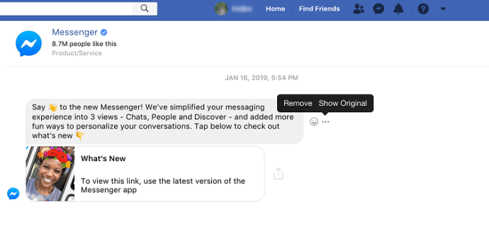 Facebook Messenger to Limit Message Forwarding to Five People or Groups ...